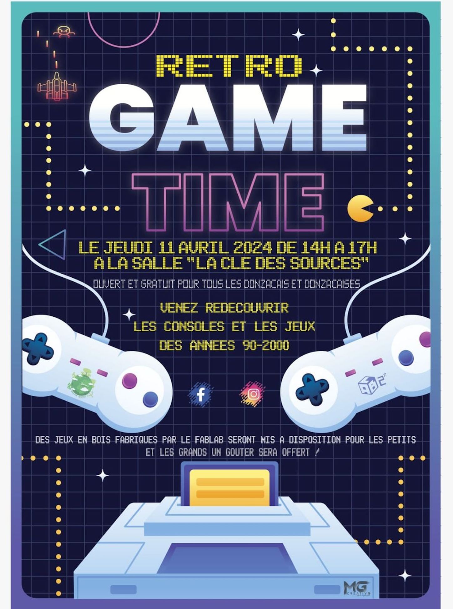 Rétro game time – Office de Tourisme des Deux Rives